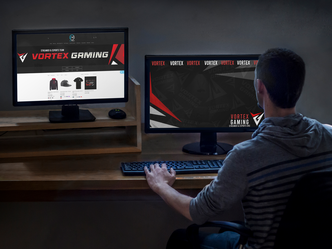 Vortex Gaming - 4K Wallpaper – Fully Merched